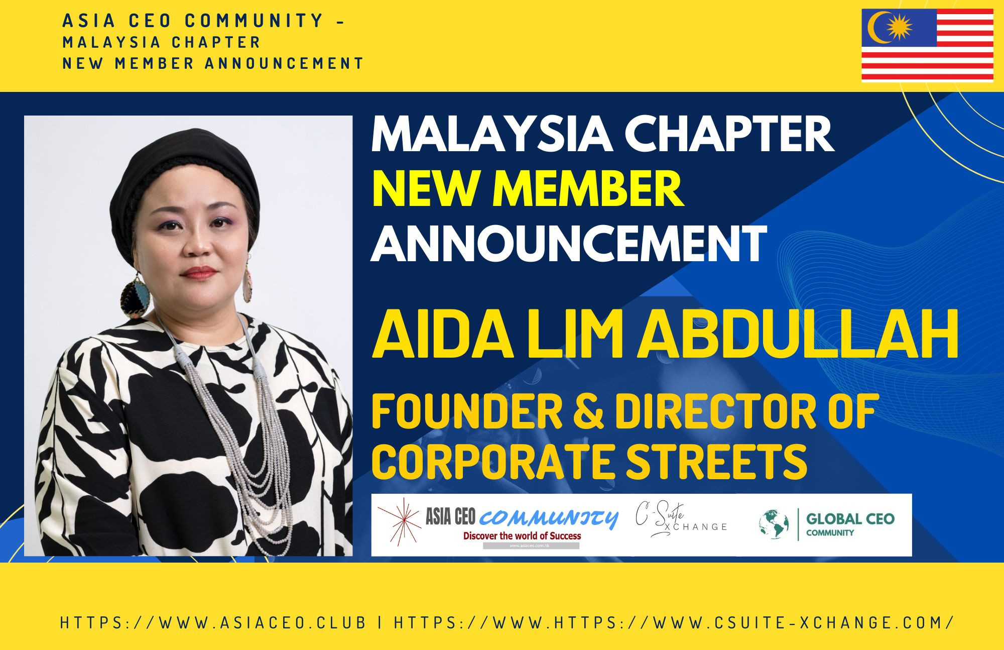 ASIA CEO COMMUNITY - Meet Our Members (Aida Lim Abdullah )